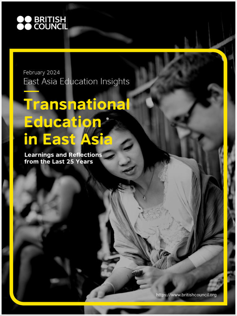 British Council TNE in East Asia Learnings and Reflections From Past 25 Years | PDF | Asia | China