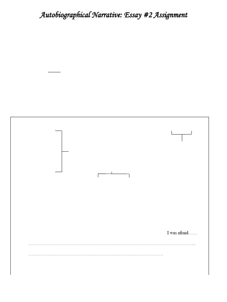 Narrative Essay Assignment | PDF