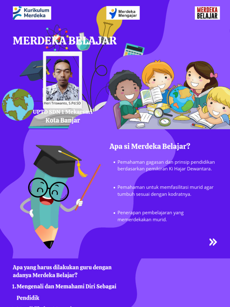 Aksi Nyata Merdeka Belajar | PDF