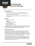 Asteroid Mining Project Overview | PDF