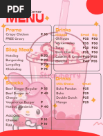 Vinta - Menu | PDF | Sauce | Drink