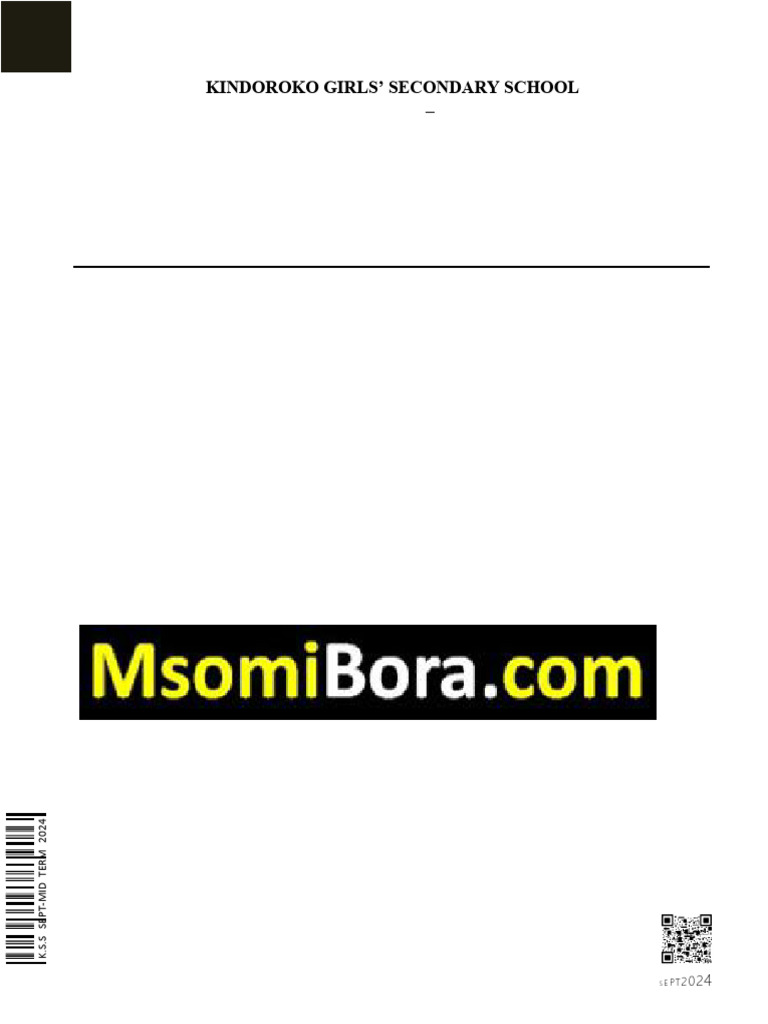 Eng f3 Sept Mid Term 2024 | PDF | Grammatical Gender | Linguistics