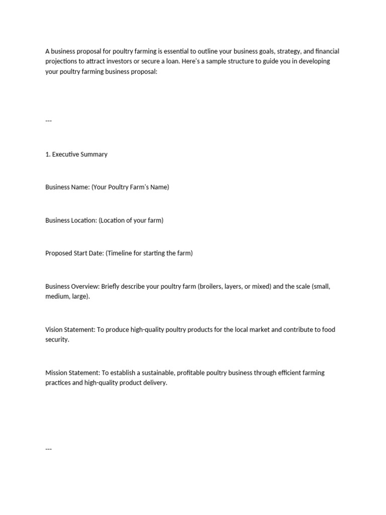 A Business prop-WPS Office | PDF | Pricing | Poultry