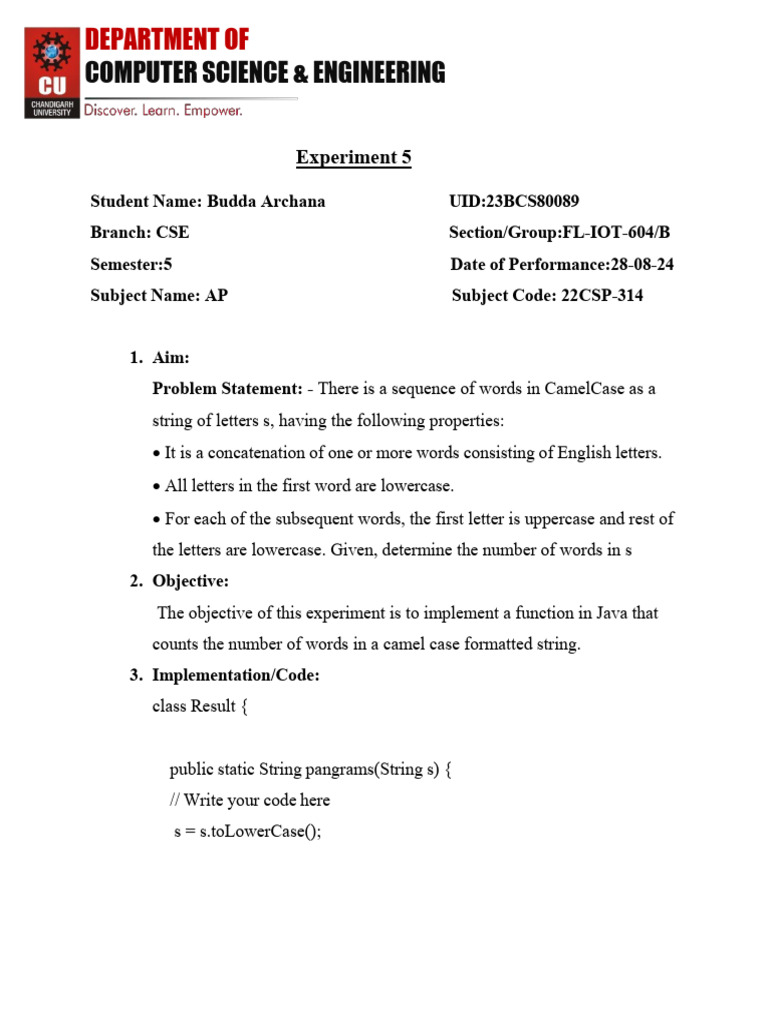 AP EX-5 ....... | PDF | Letter Case | String (Computer Science)