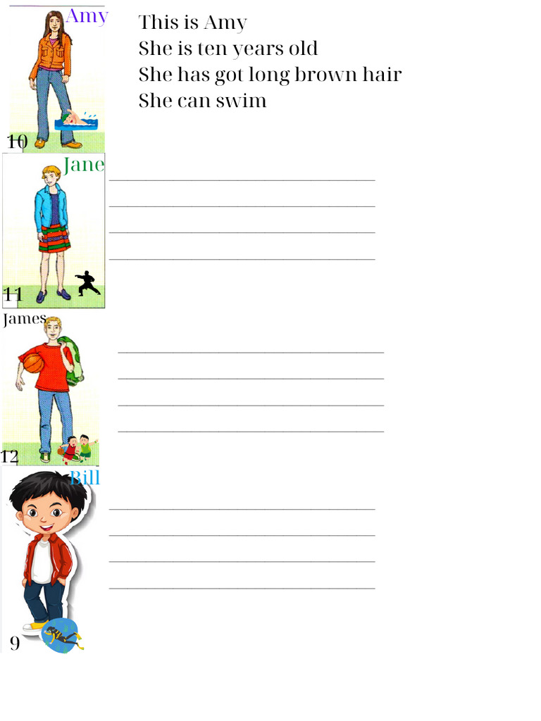 Describe a person | PDF