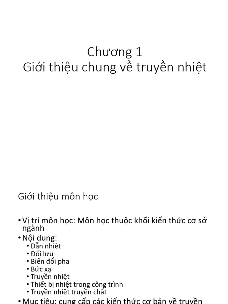 Chuong 1 - GIOI THIEU CHUNG | PDF