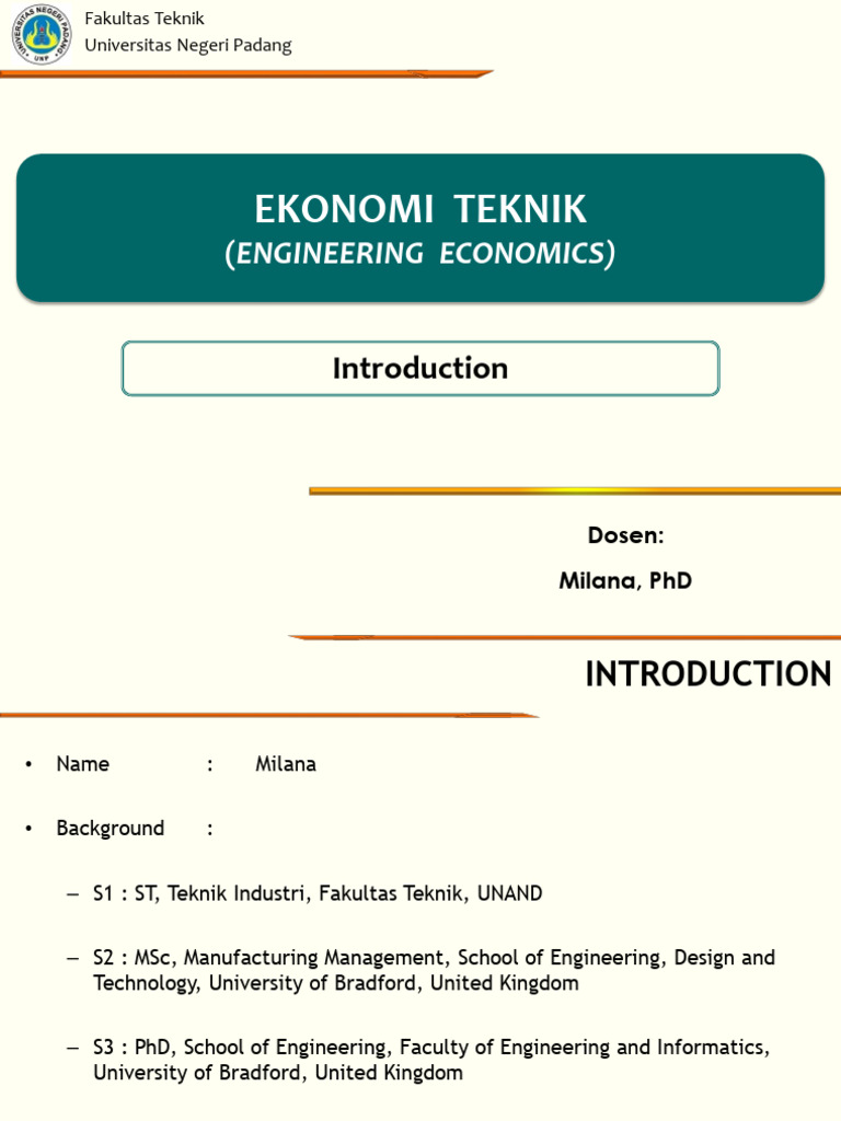 1 ET - Materi 1 - Introduction (1) | PDF