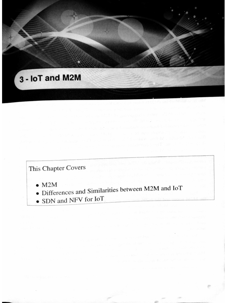 2 Unit-Part-1 M2m-Iot, SDN, NFV by Arshdeep Bagha | PDF