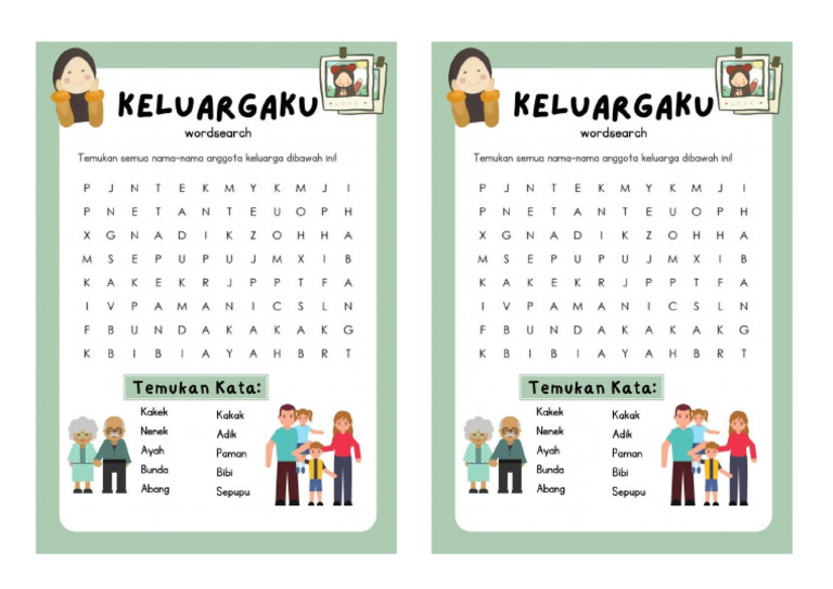 Teka Teki Cari Kata | PDF