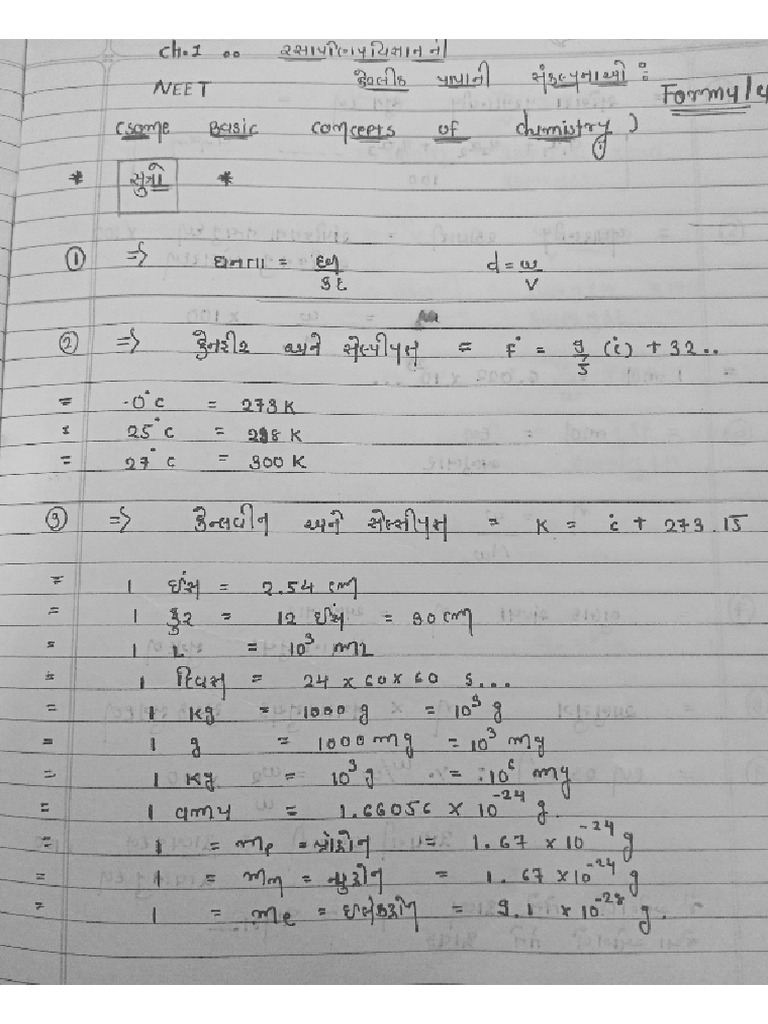 PFD by GK Sir Formulas. | PDF