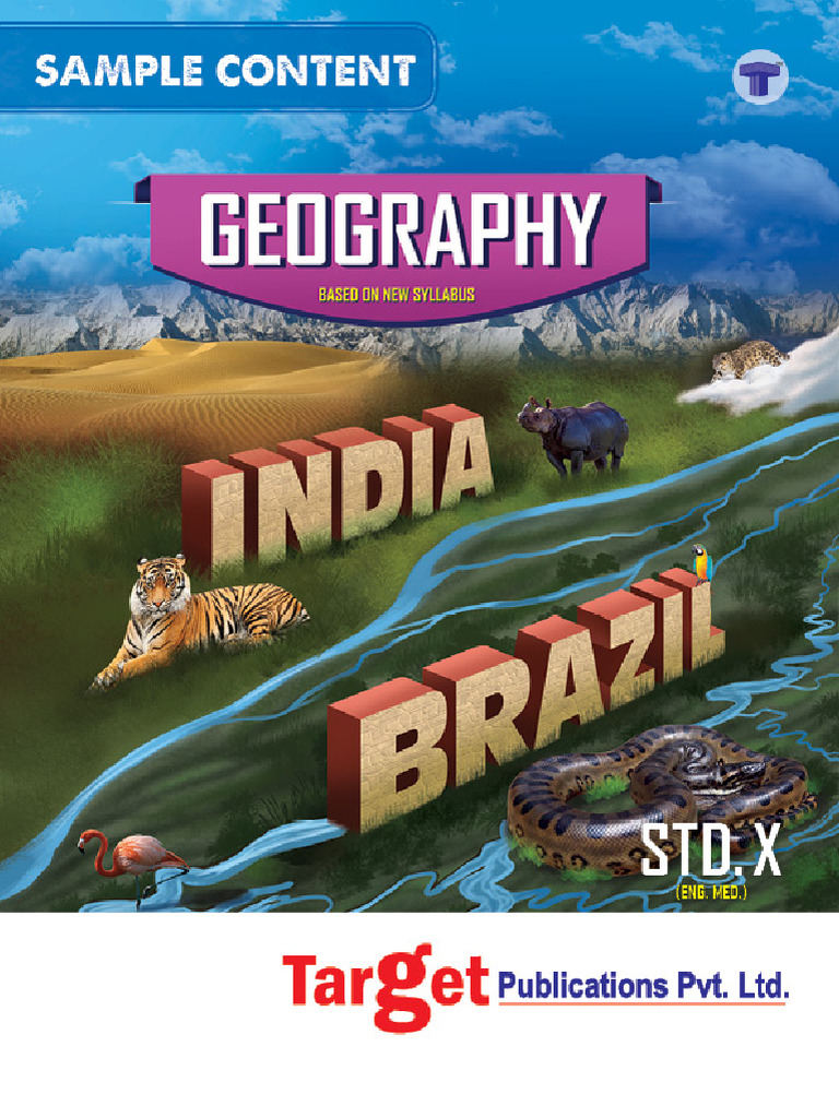Std 10 Geography Study Guide PDF | PDF