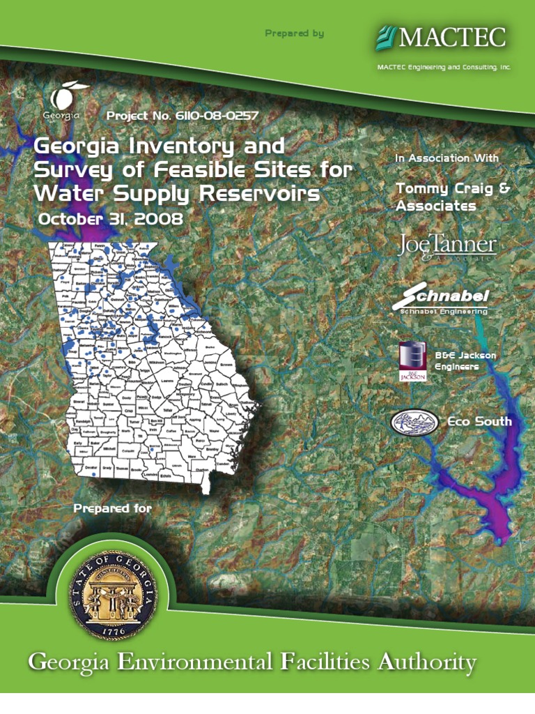 Reservoir Study | PDF | Reservoir | Geographic Information System