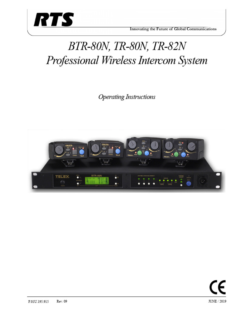 BTR 80 N | PDF | Microphone | Duplex (Telecommunications)