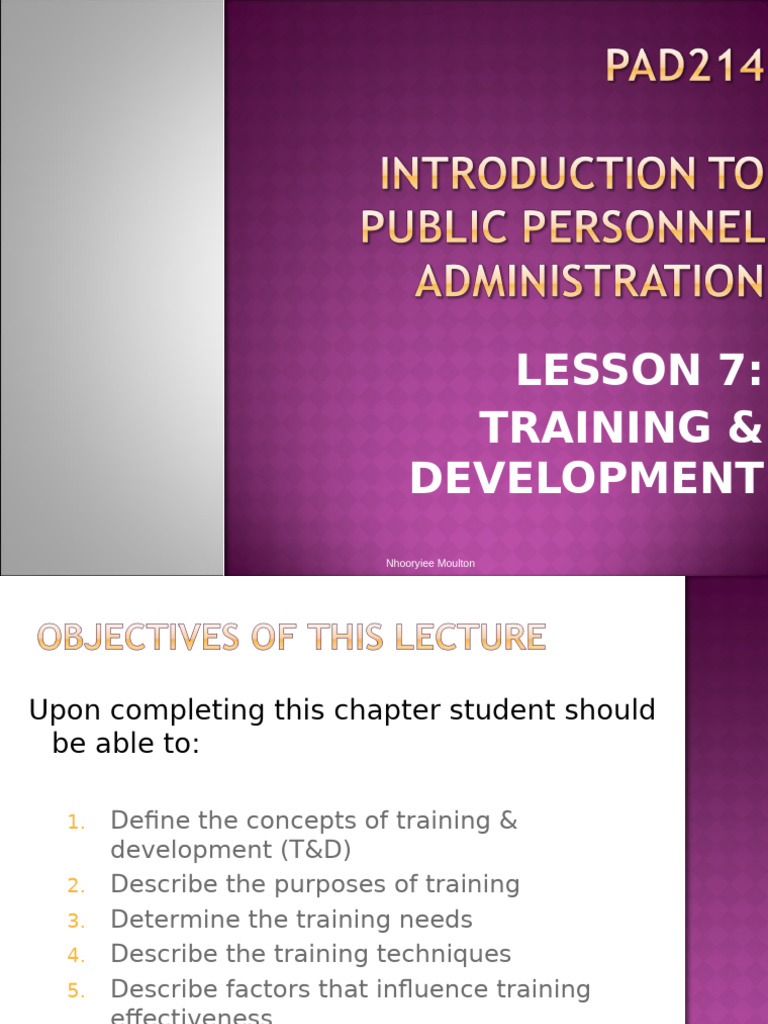 Chapter 5-Training & Development | PDF | Organizational Behavior | Business