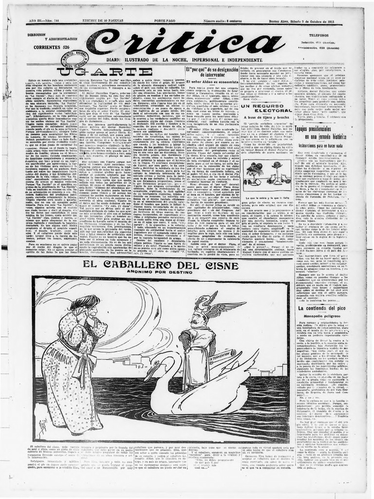 Diario Critica 1915g | PDF