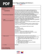 Reading Lesson Plan Msa | PDF