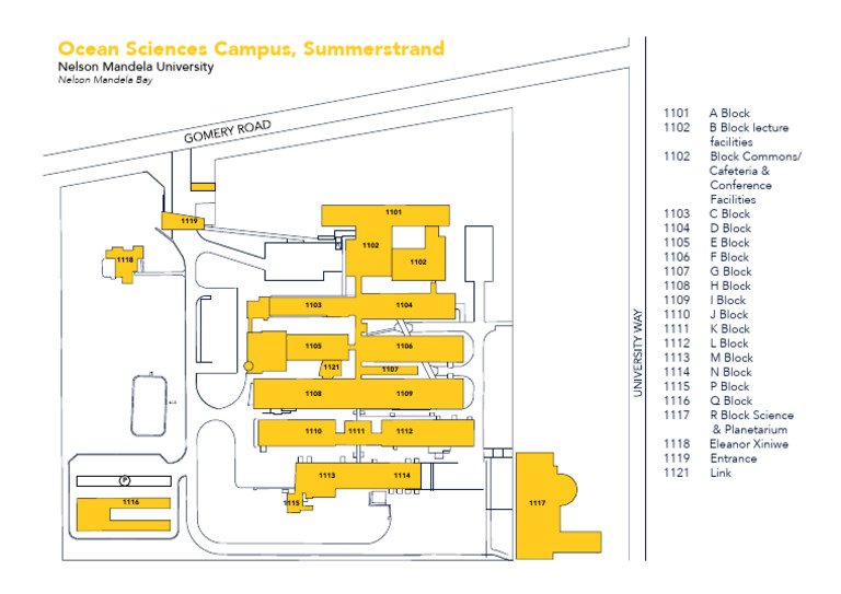 2023 Campus Maps (Ocean Sciences) | PDF