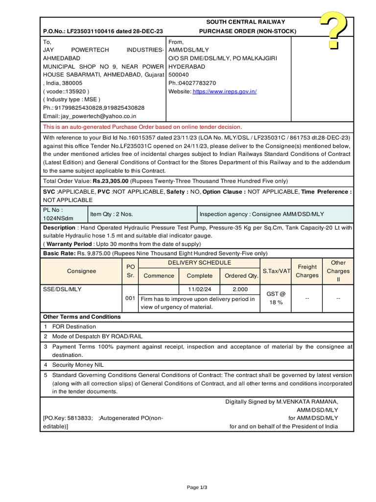 hydraulic | PDF | Value Added Tax | Taxes
