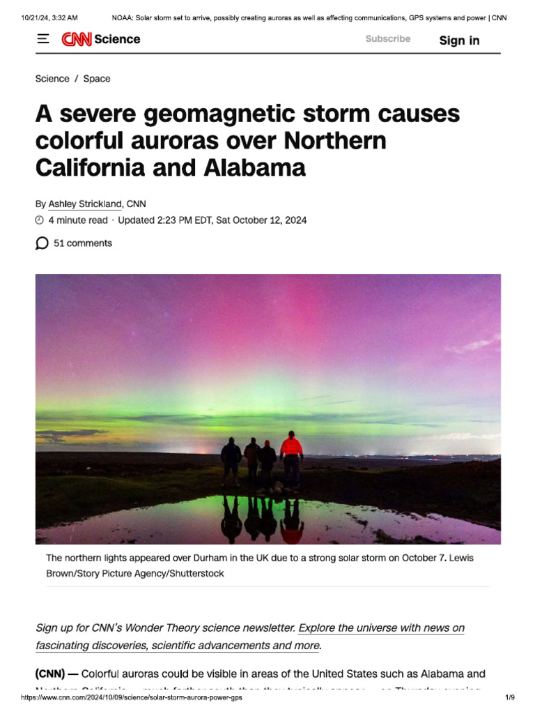 geomagnetic storm | PDF