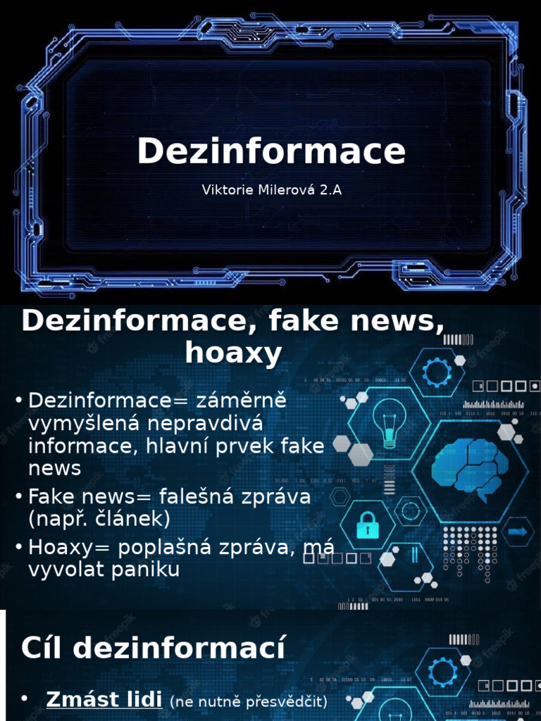 Dezinformace | PDF