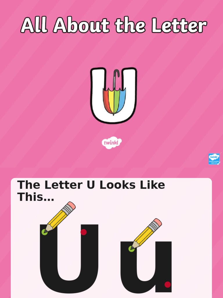 Au L 2548663 All About The Letter U Powerpoint English Ver 4 | PDF ...