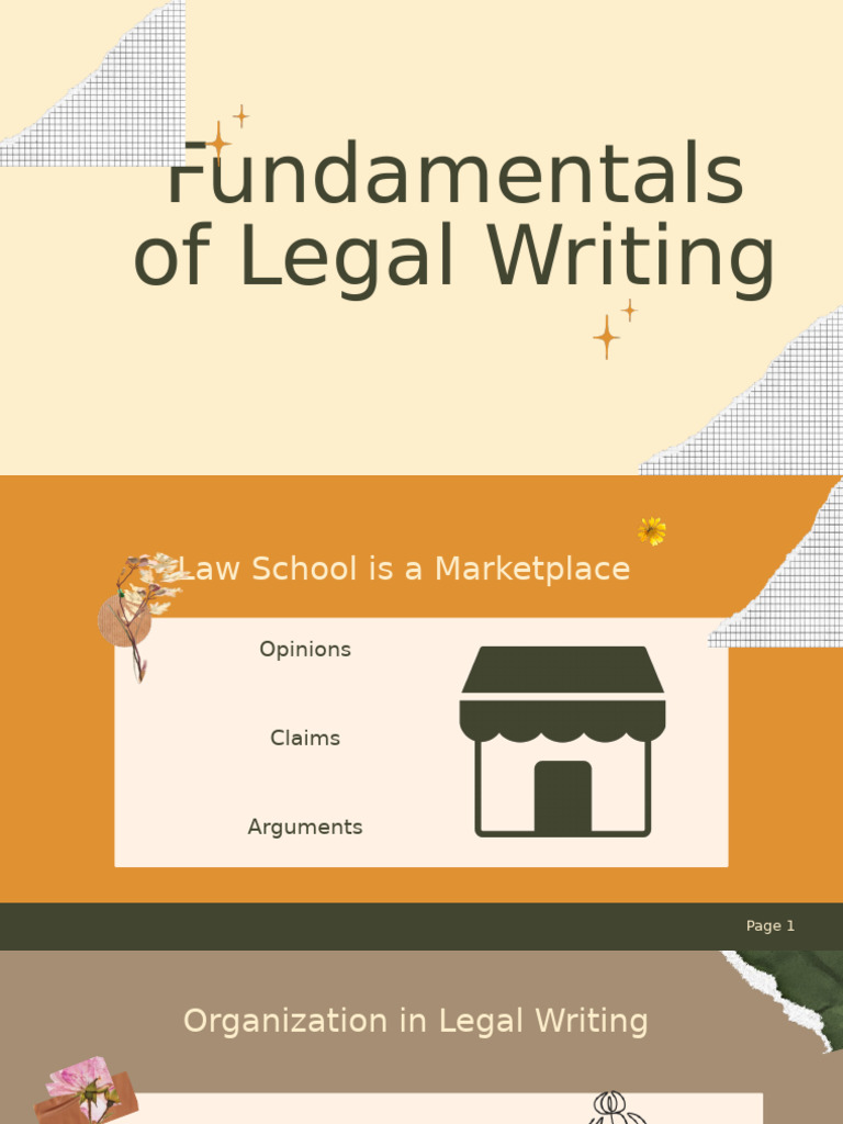 Principles Legal Writing | PDF | Adverb | Word