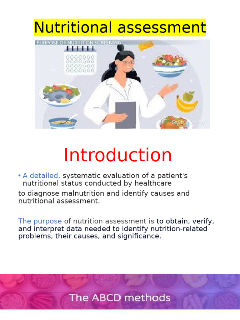 Nutritional Assessment 11 | PDF | Wellness