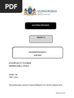 2025 Baseline Test Grade 11 Mathematics | PDF | Mathematics