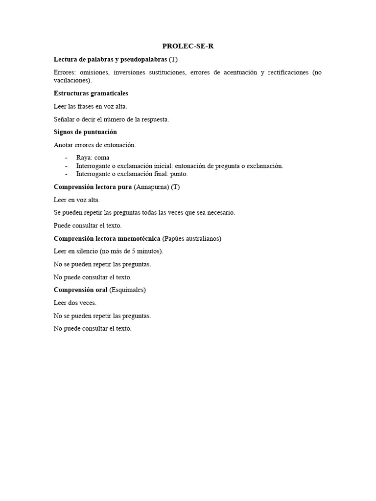 Prolec Se R Instrucciones | PDF