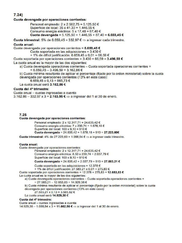 solucion ejercicio 24 y 25 | PDF