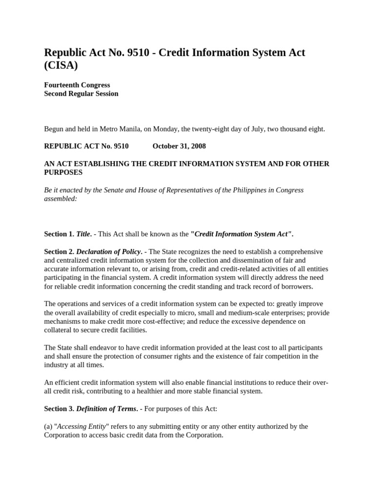 Cisa Pdf Credit Finance Money Management