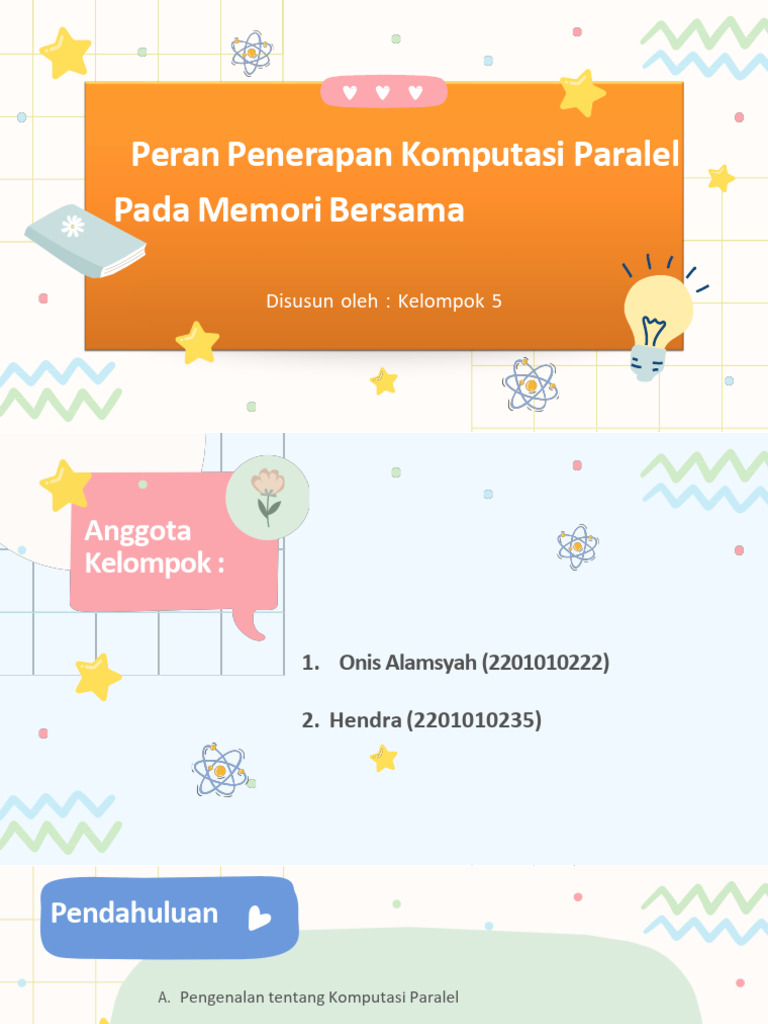 Peran Penerapan Komputasi Paralel Pada Memori Kelompok Onis Alamsyah ...