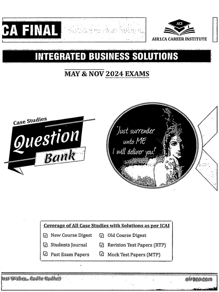 IBS Atul Agrawal 2024 | PDF