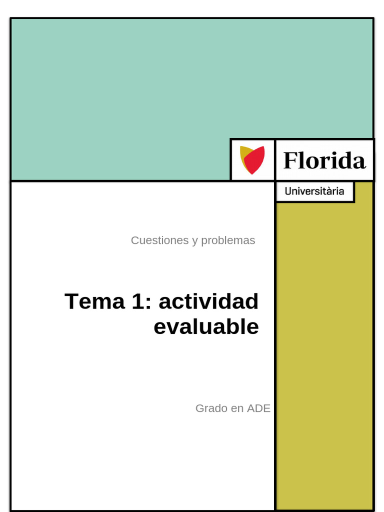 Actividad Evaluable Tema 1 | PDF | Sociedad | Economias