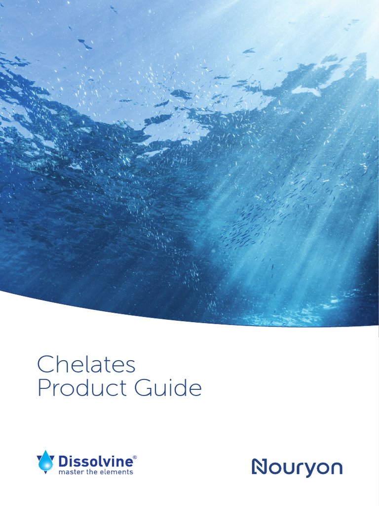 Brochure Study Chelates | PDF | Ethylenediaminetetraacetic Acid | Chelation