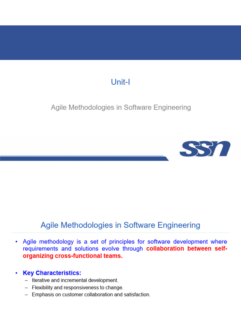 1 10 Agile Intro Pdf Agile Software Development Scrum Software