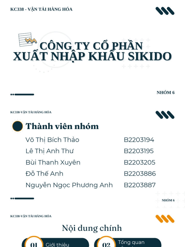 KC338 - Bai Thuyet Trinh - Nhom 6 | PDF