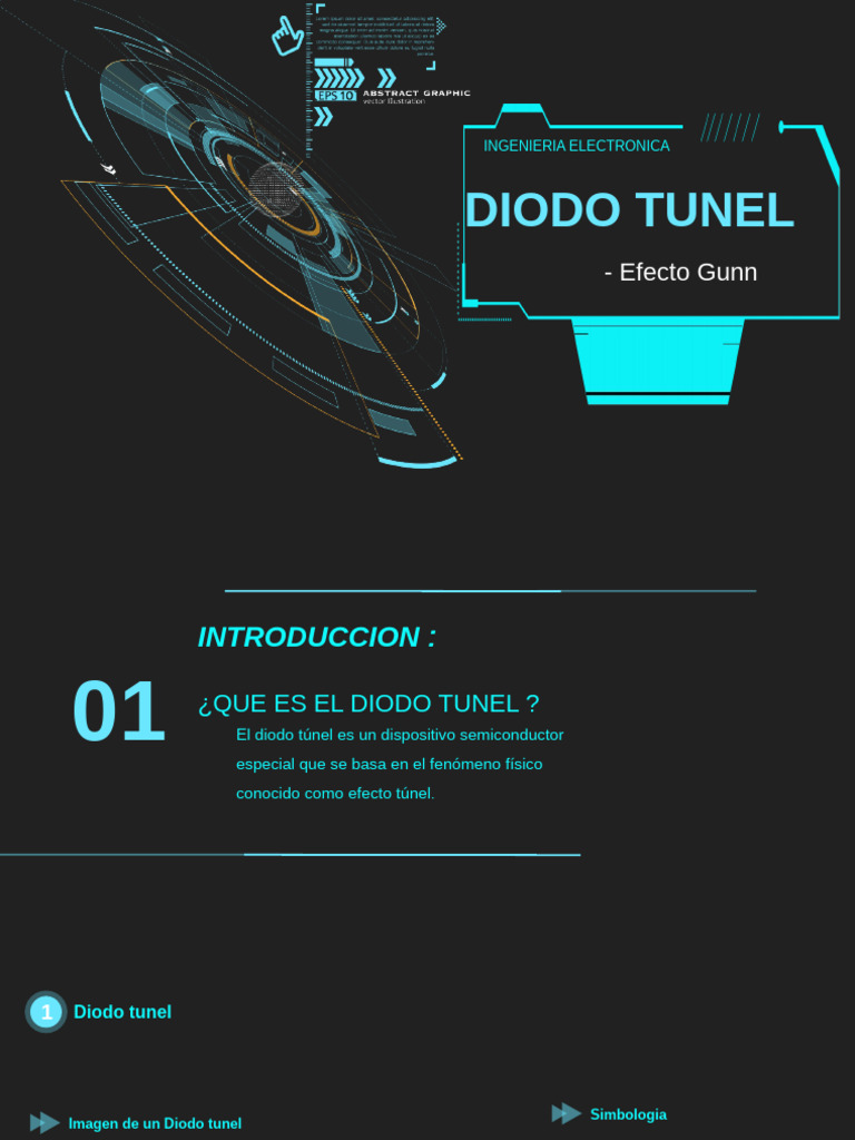 Diodo Tunel Utb - Ing.el | PDF | Semiconductores | Diodo