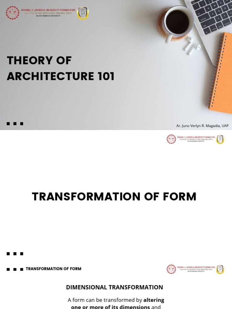 THEORY OF ARCHITECTURE MIDTERM HANDOUTS | PDF | Symmetry | Perception
