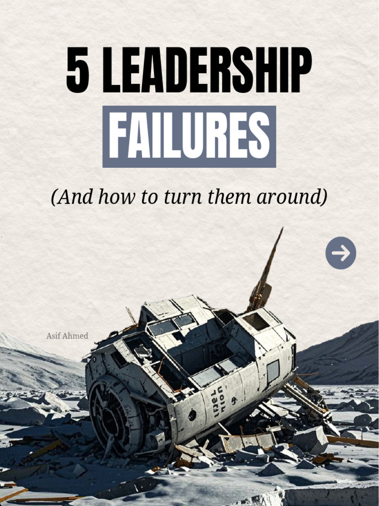 5 Leadership Failures and How To Turn Them Around 1728804931 | PDF ...