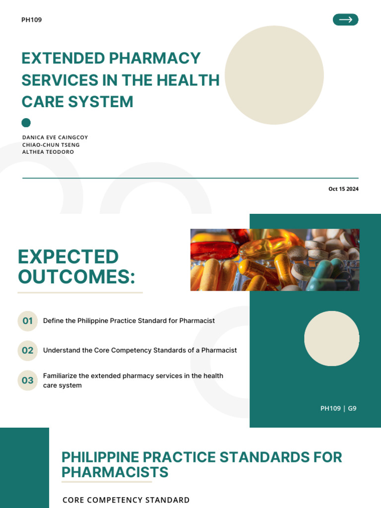 Extended Pharmacy Services Overview | PDF | Pharmacy | Pharmacist