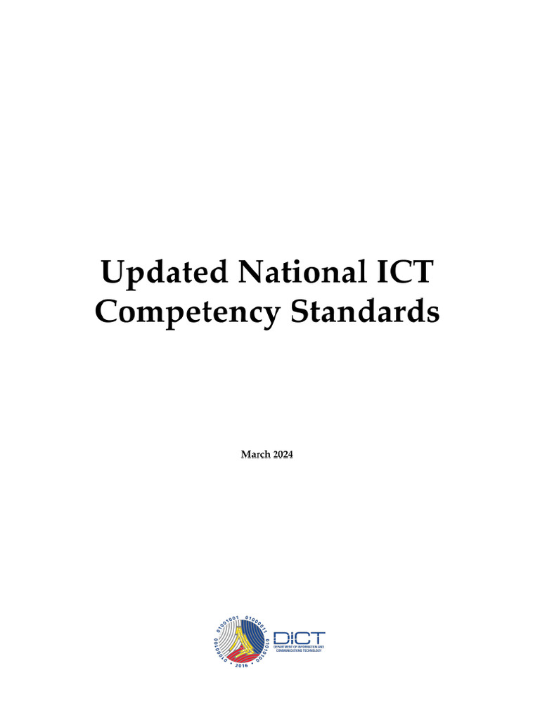 Updated NICS Competency Framework | PDF | Security | Computer Security