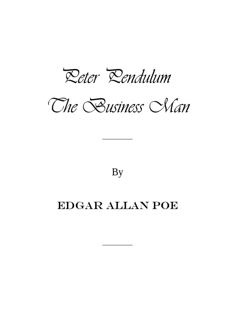 The Methodical Businessman | PDF