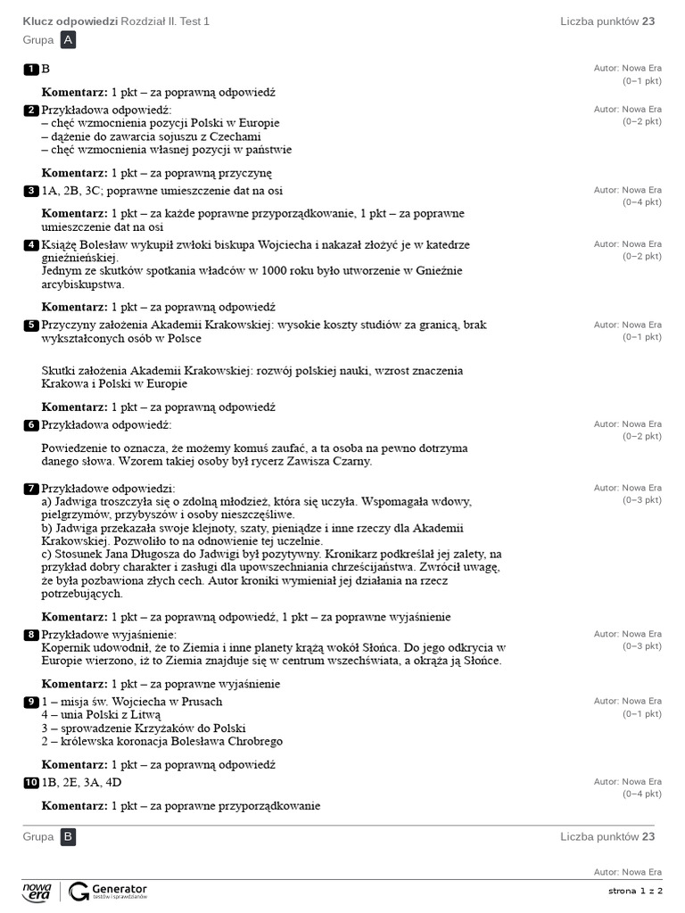 DZIAŁ 2 Klucz_odpowiedzi | PDF