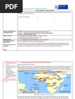 Grade 8 SS History Term 3 TEST | PDF