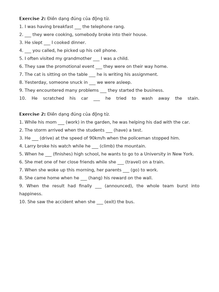 Bt When: While | PDF