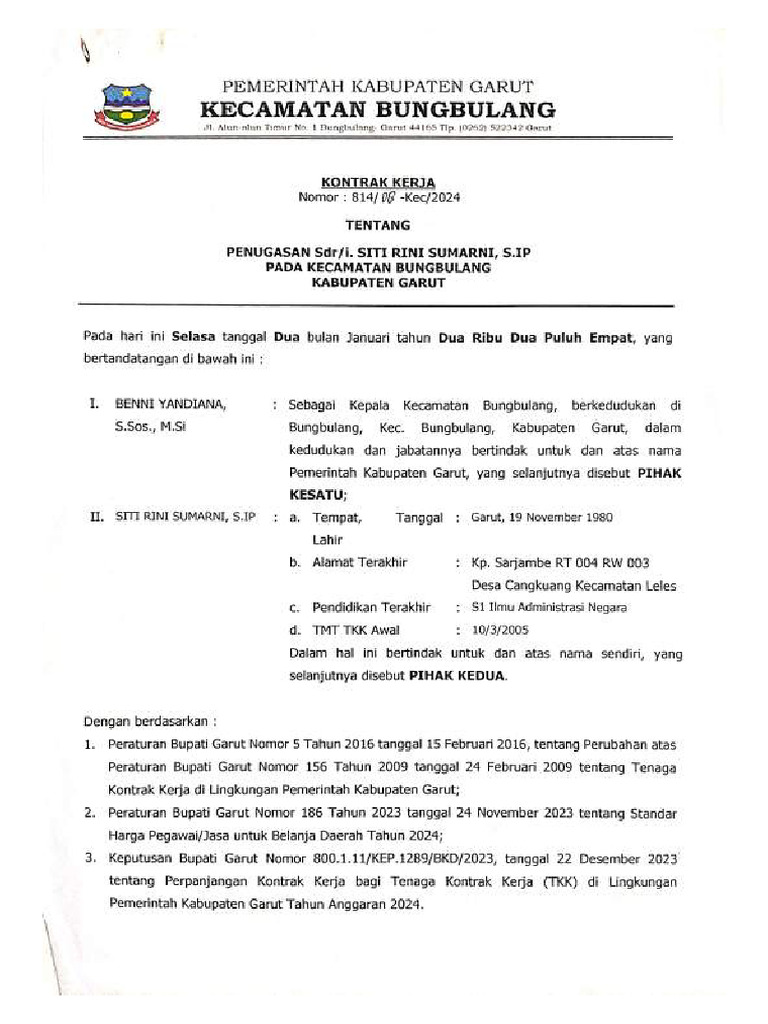 TKK THN 2024 SITI RINI SUMARNI - Compressed | PDF