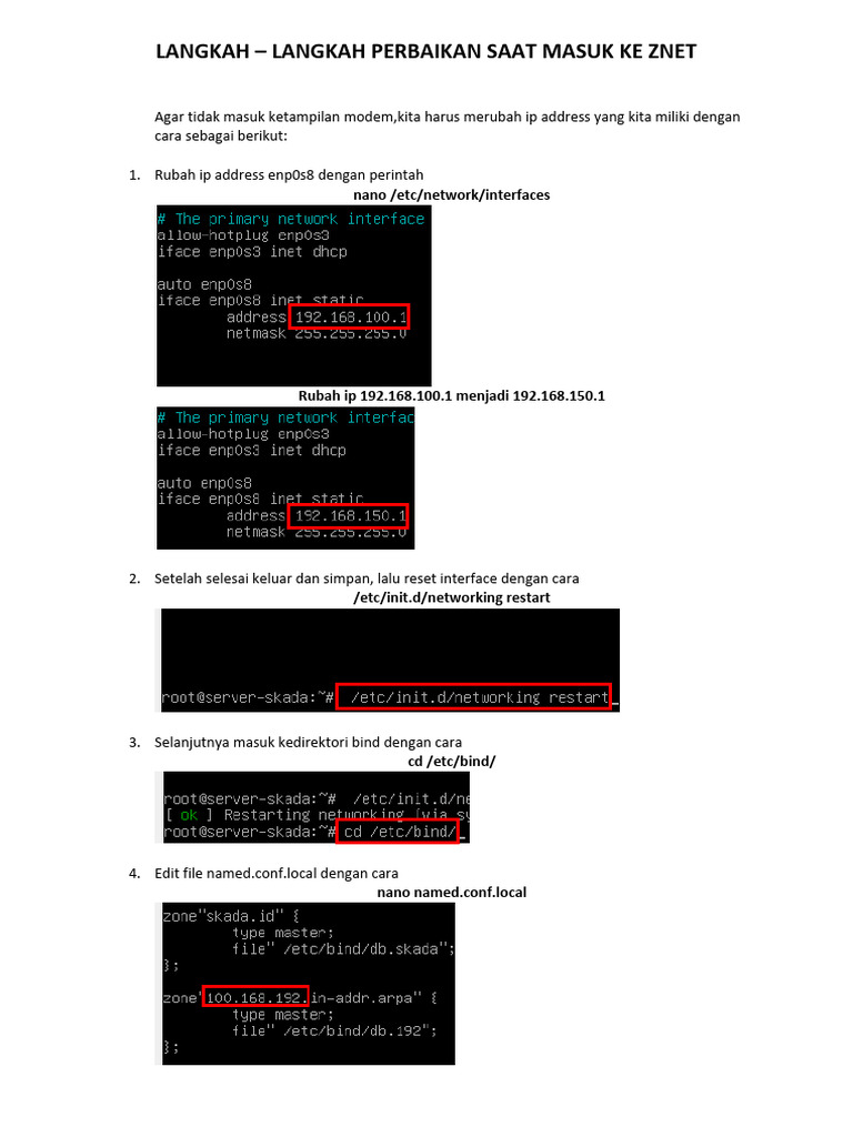 Perubahan IP (SFILE | PDF | Komputer