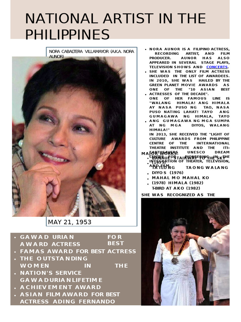 National Artist in The Philippines | PDF | Philippines