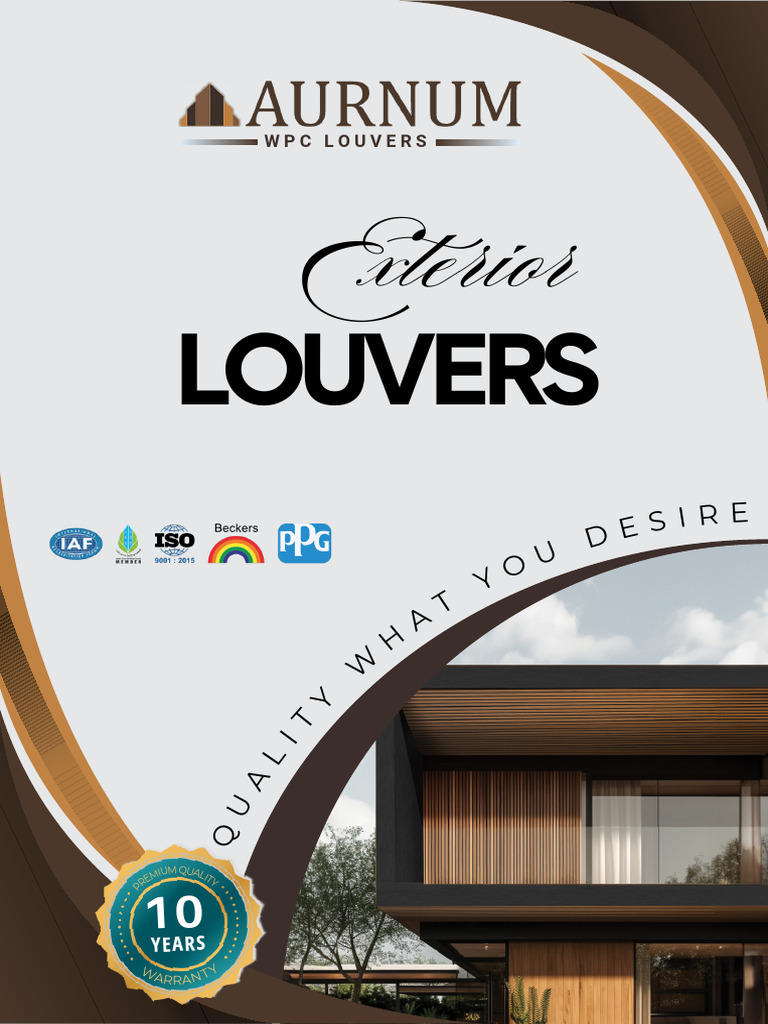 Aurnum Exterior Louver 2024_New | PDF
